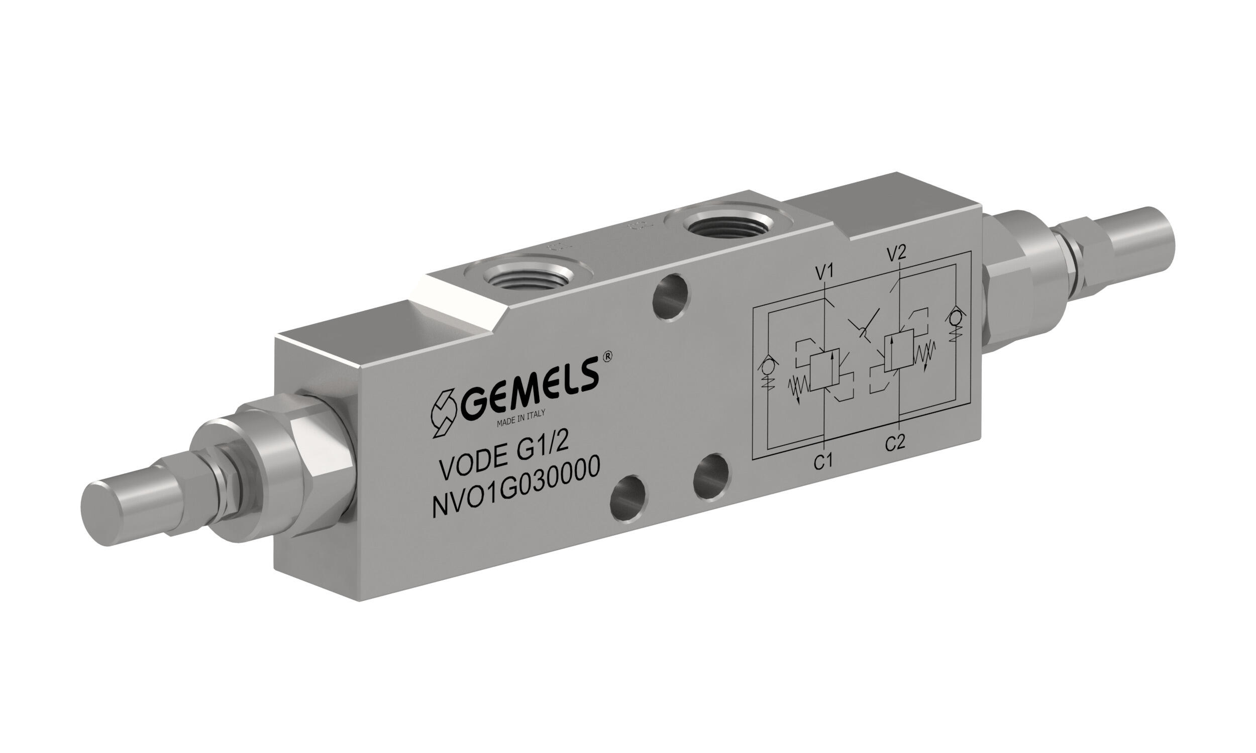 DOUBLE OVERCENTRE VALVES